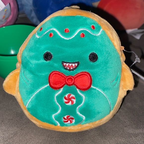 Squishmallows | Toys | Squishmallows Mork The Gingerbread Shark ...